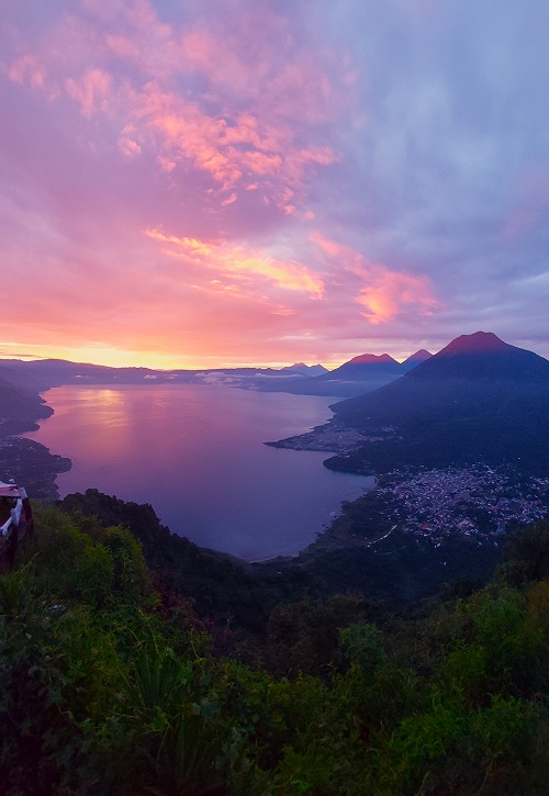 rostro maya nariz del indio amanecer panajachel